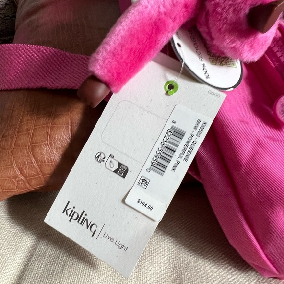 Kipling | Bags | Kipling Backpack With Charm New | Poshmark